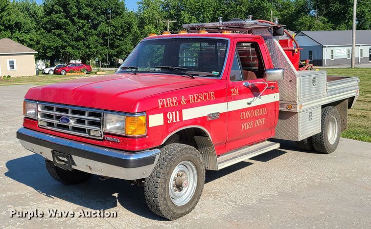 1987 Ford F250 XL brush fire truck in Concordia, MO | Item GT9198 sold ...
