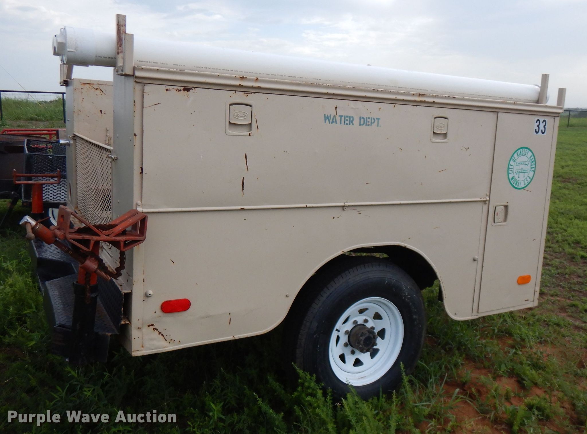 Shop built utility bed trailer in Stillwater, OK | Item FN9268 sold ...