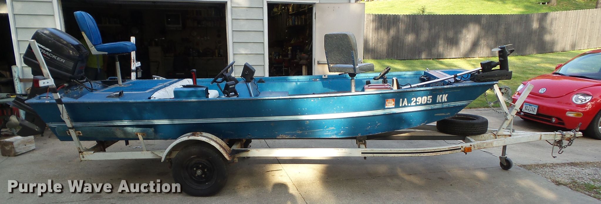1978 Monark boat in Altoona, IA | Item GX9149 sold | Purple Wave