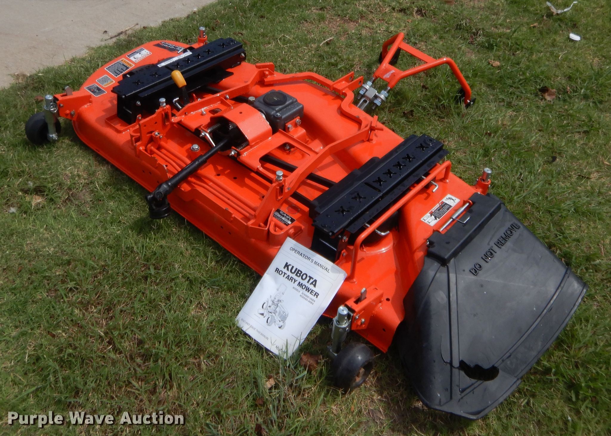 Kubota RC60D-26BX Easy Over mower deck in Oklahoma City, OK | Item ...