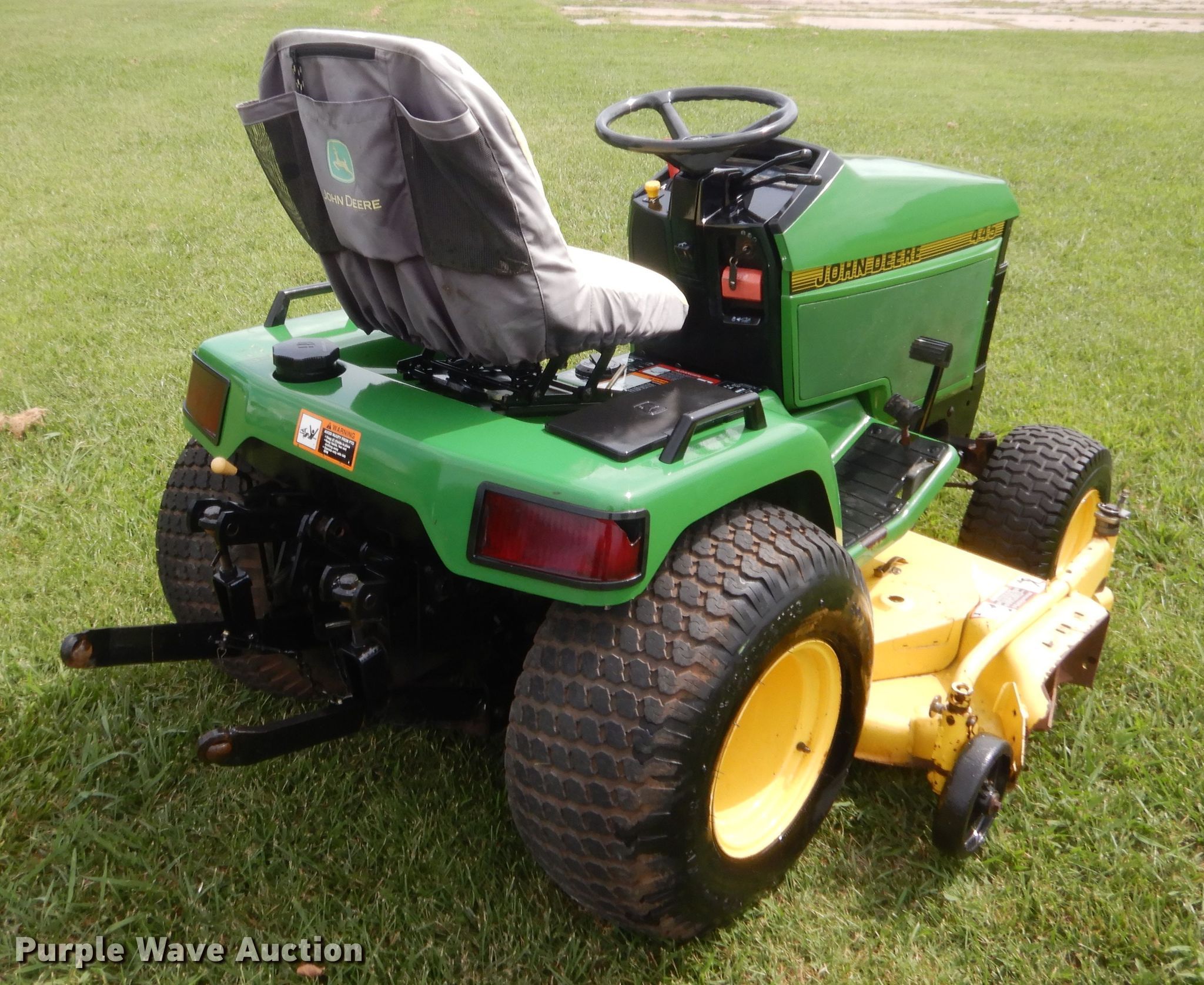 John Deere 445 lawn mower in Oklahoma City, OK | Item HB9279 sold ...