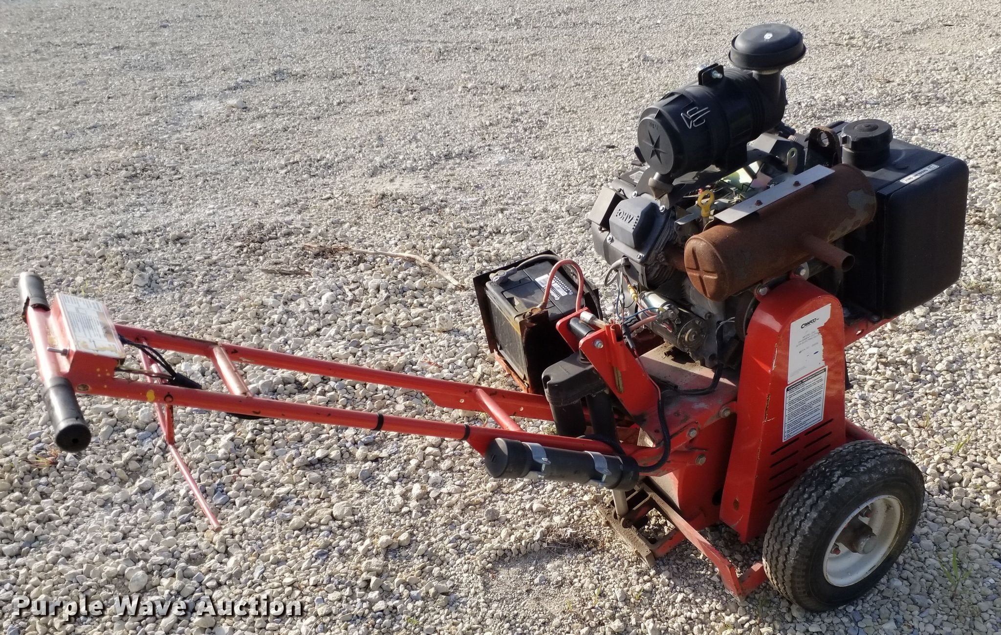 Crafco R202W crack router in El Dorado, KS | Item DE6996 sold | Purple Wave