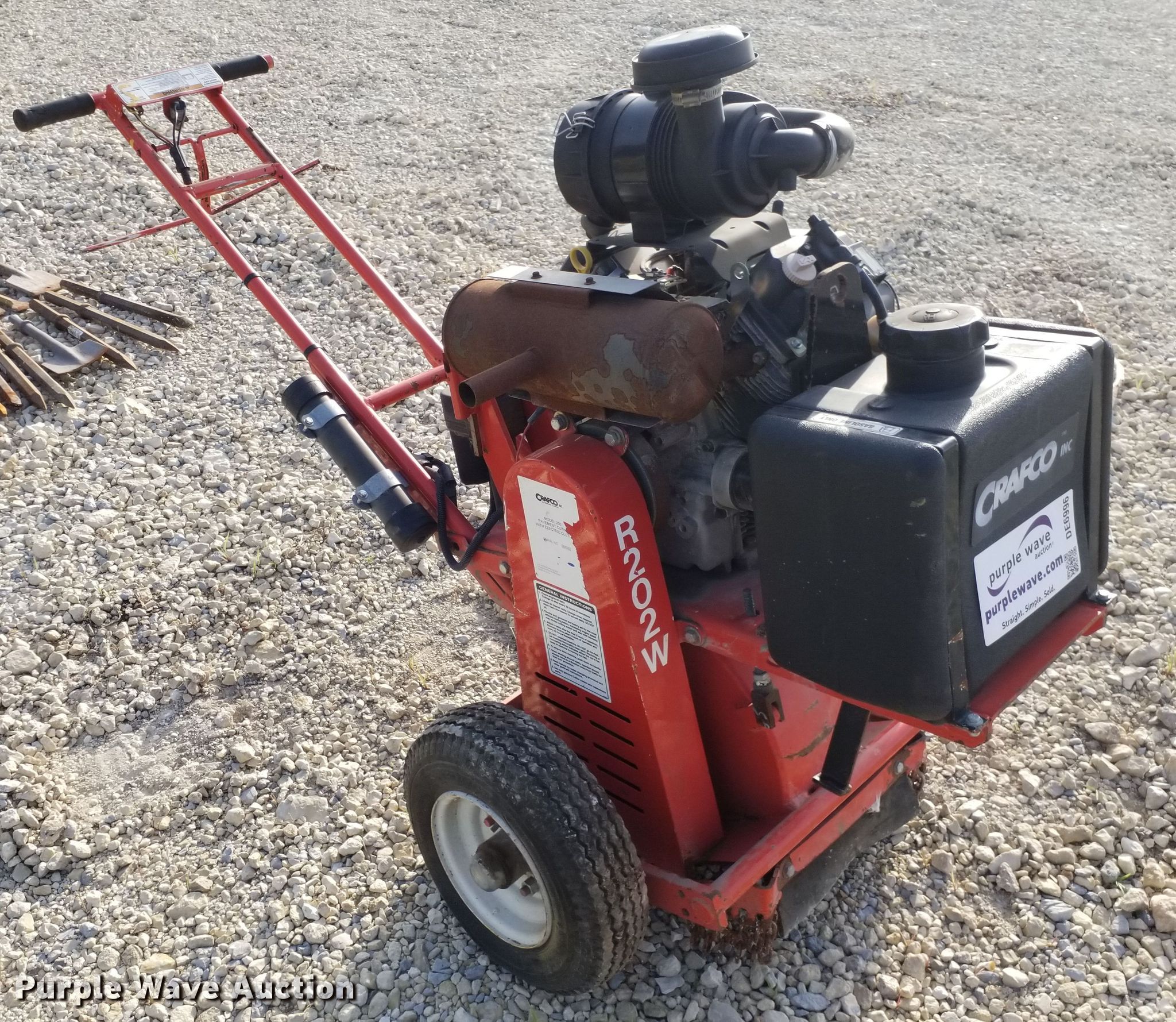 Crafco R202W crack router in El Dorado, KS | Item DE6996 sold | Purple Wave