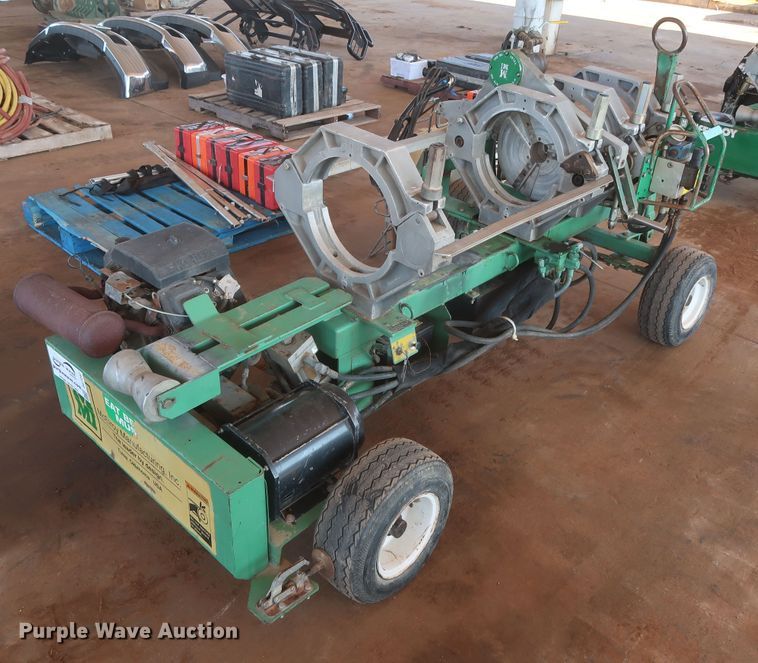 McElroy 412 poly pipe fusion machine in Oklahoma City, OK | Item DG7247 ...