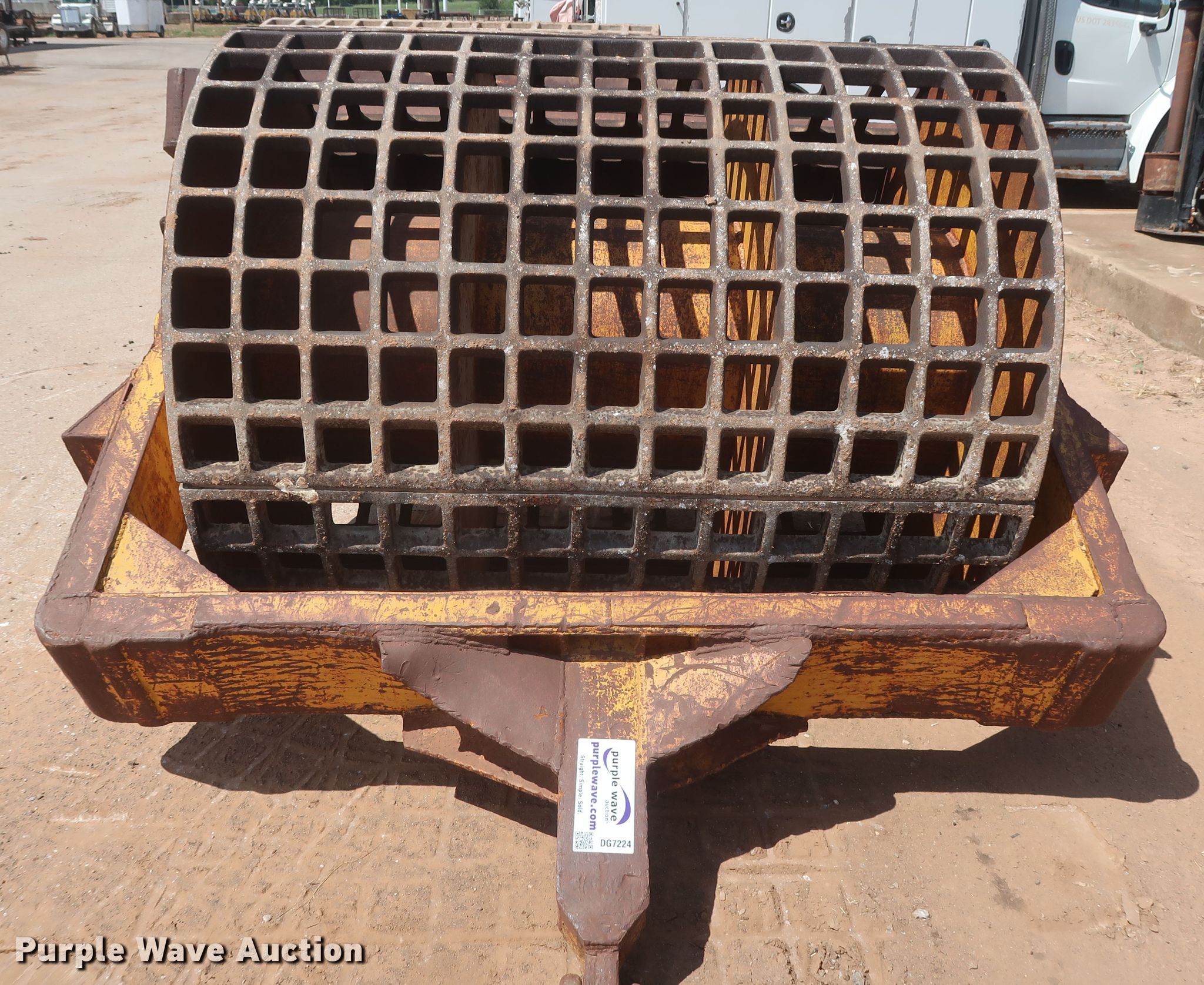 Single drum grid roller in Oklahoma City, OK | Item DG7224 sold ...