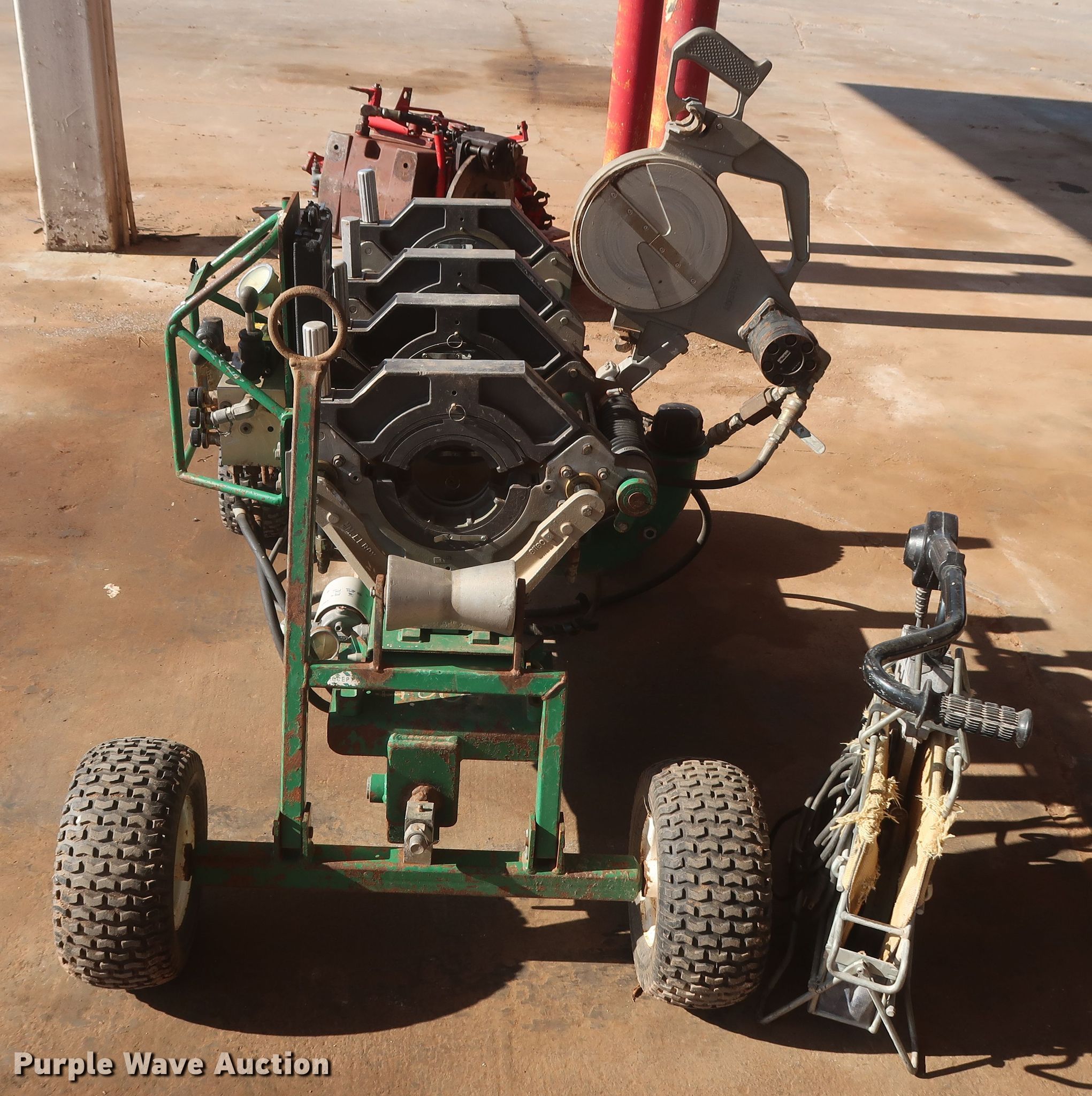 McElroy 28 poly pipe fusion machine in Oklahoma City, OK | Item DG7241 ...