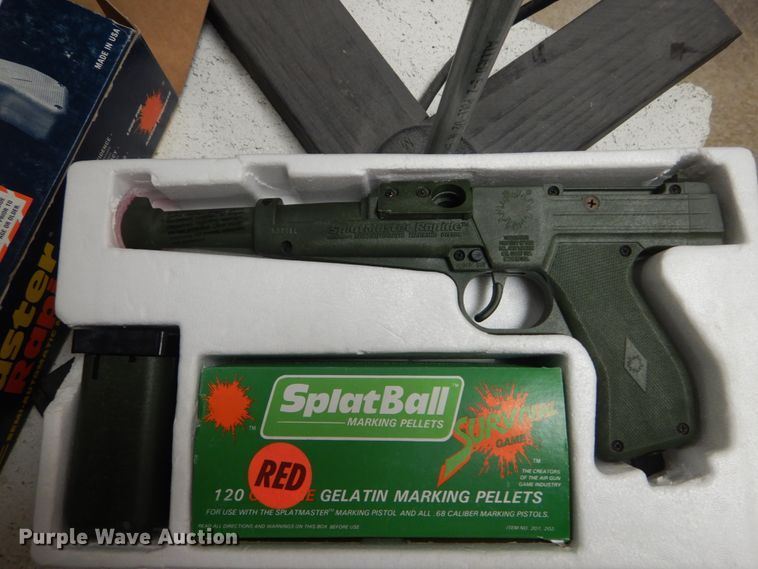 Splat Master marking pistol in Union, MO | Item GV9146 sold | Purple Wave