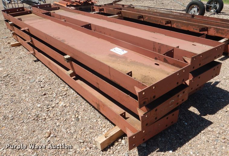 (6) steel I-beams in Imperial, NE | Item DG4521 sold | Purple Wave