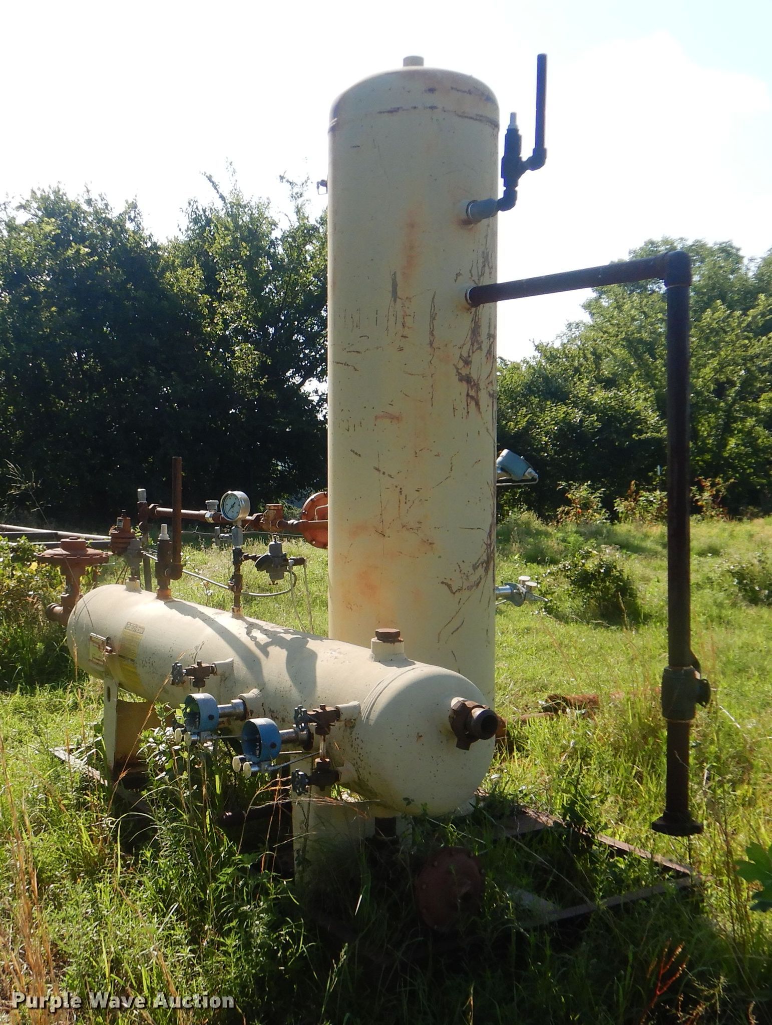 2004 National Tank Co. pressure relief tank in Shamrock, OK | Item ...