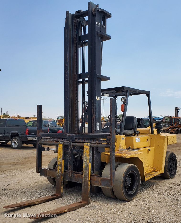 Caterpillar DP70 forklift in Brighton, CO | Item DF5622 sold | Purple Wave