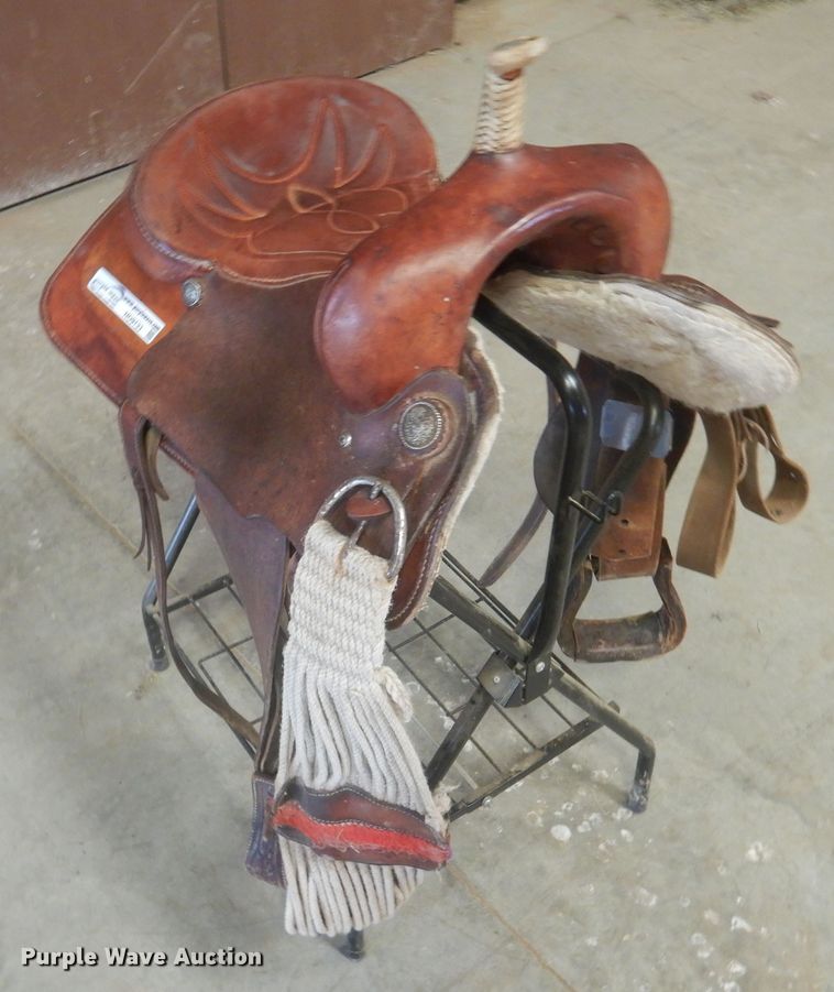Blue Ridge saddle in Goodwell, OK | Item HO9133 sold | Purple Wave