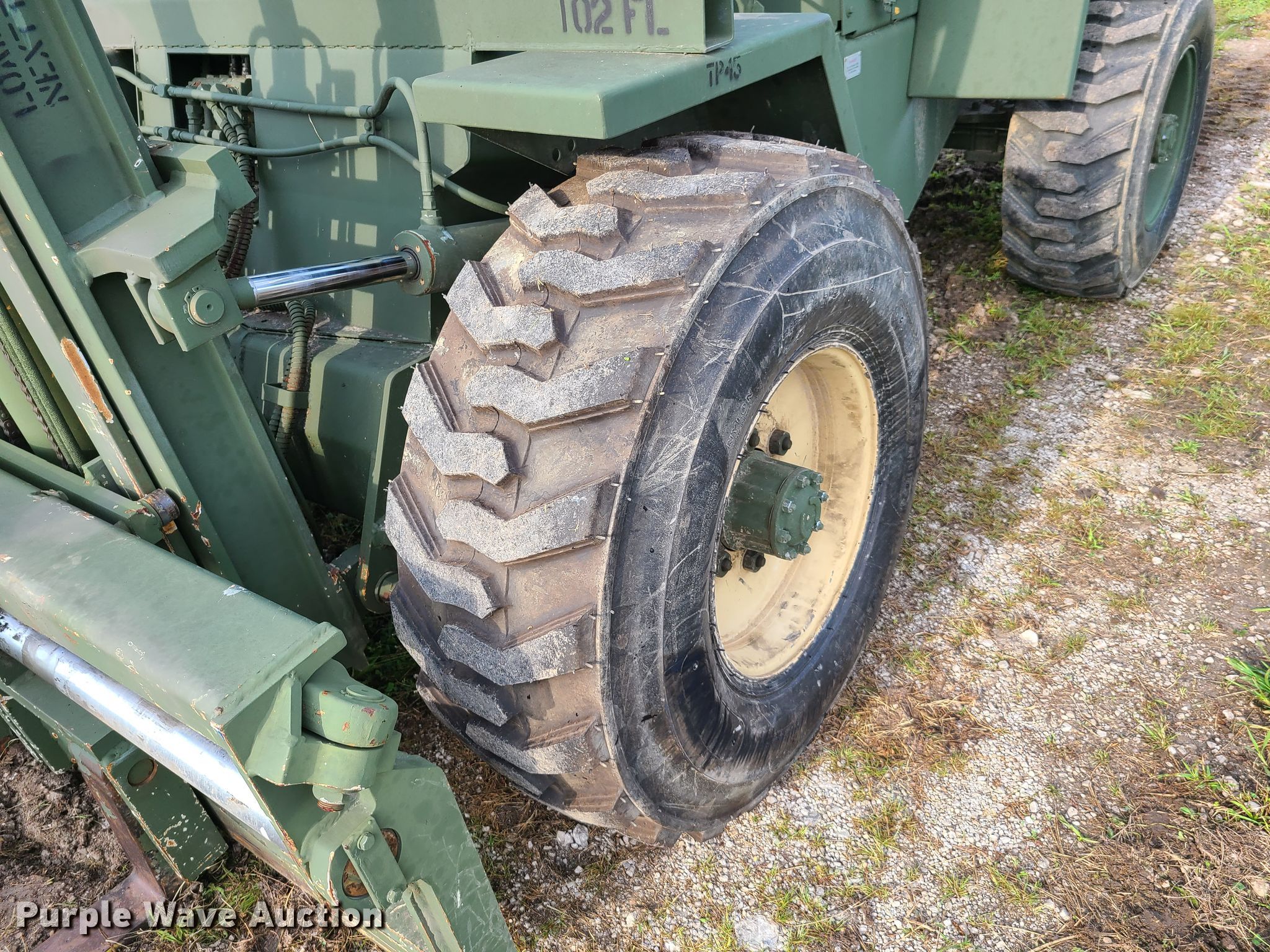 U.S. Army M4K forklift in Kearney, MO | Item EZ9131 sold | Purple Wave