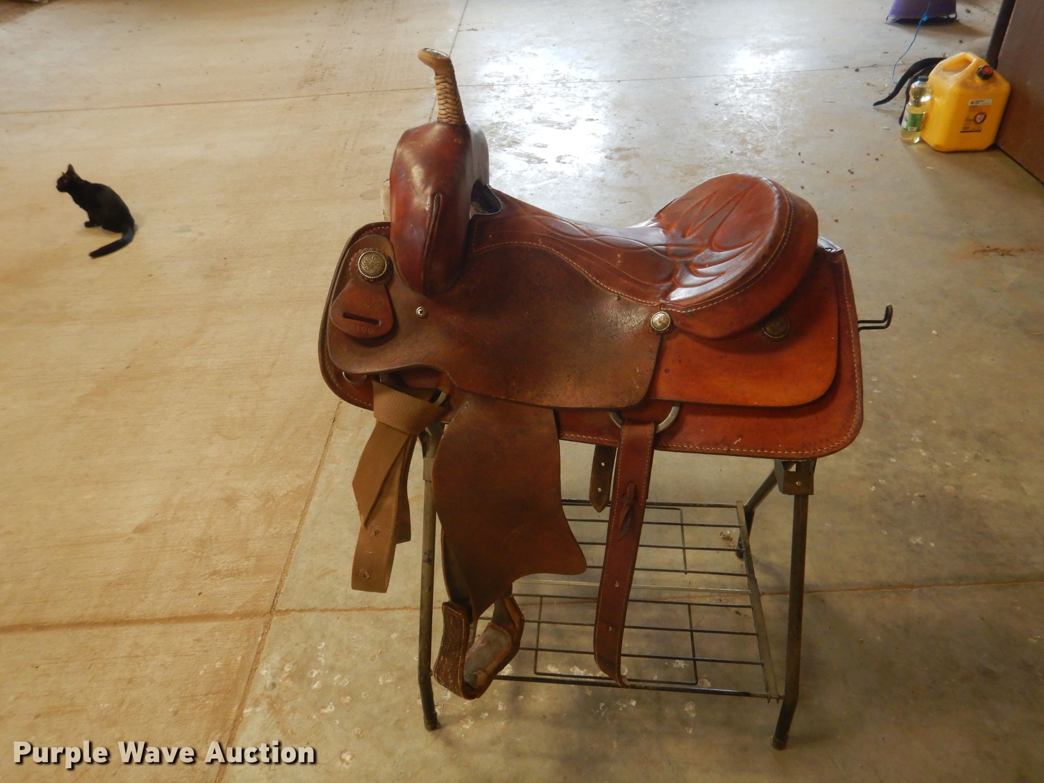 Blue Ridge saddle in Goodwell, OK | Item HO9133 sold | Purple Wave