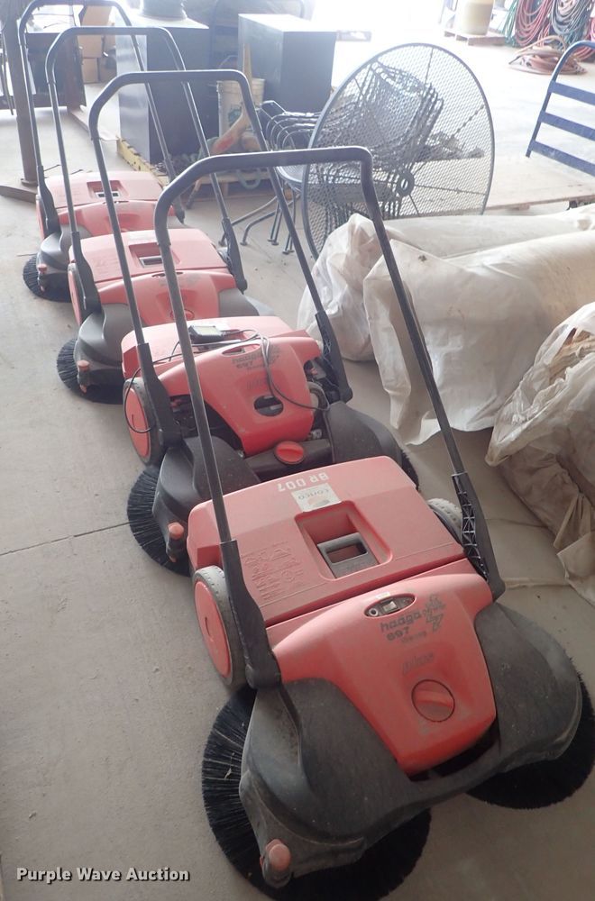 (4) Haaga 697 sweepers in Wichita, KS | Item GV9638 sold | Purple Wave