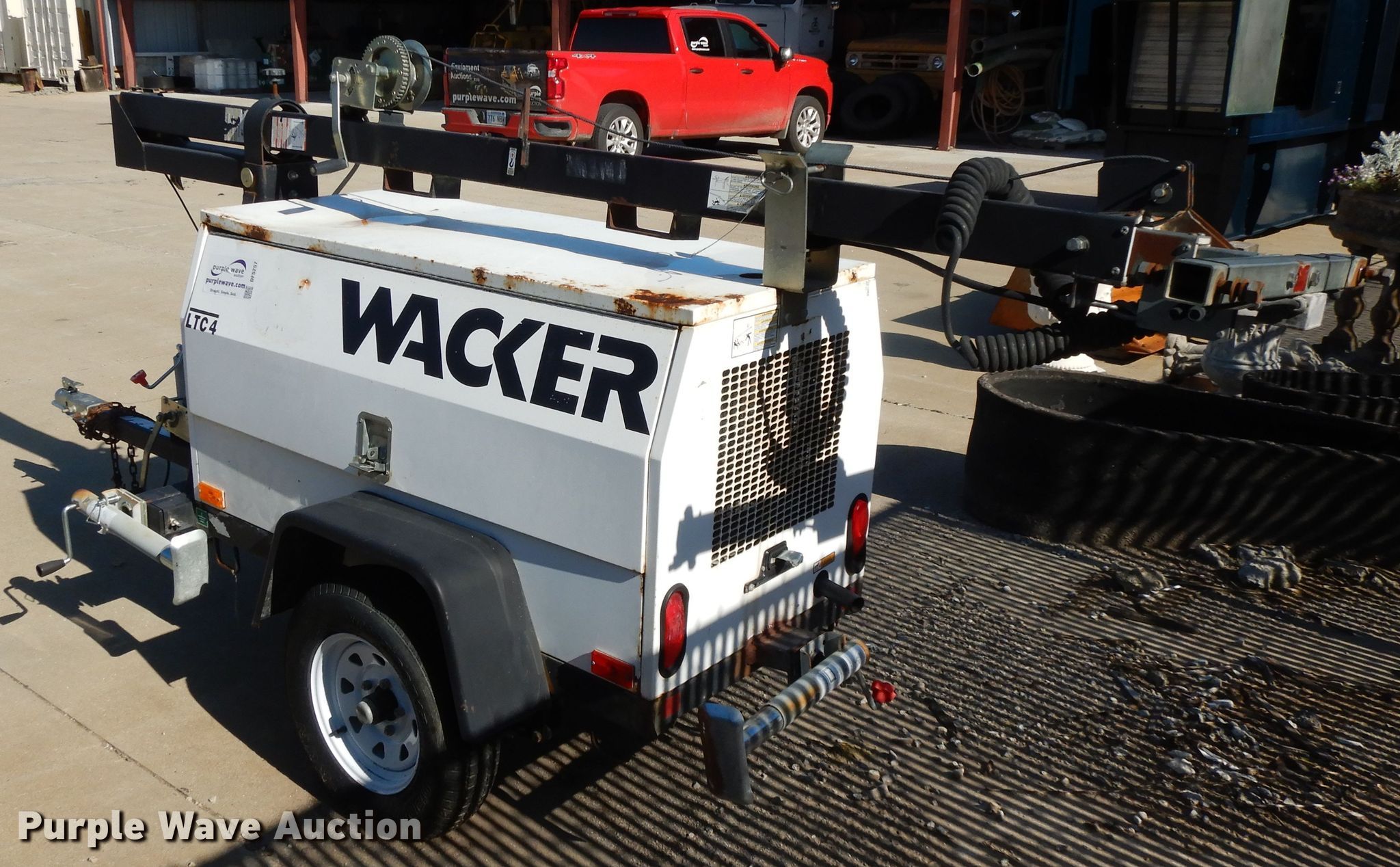 Wacker LTC4 light plant in Saint Joseph, MO | Item DF5257 sold | Purple ...