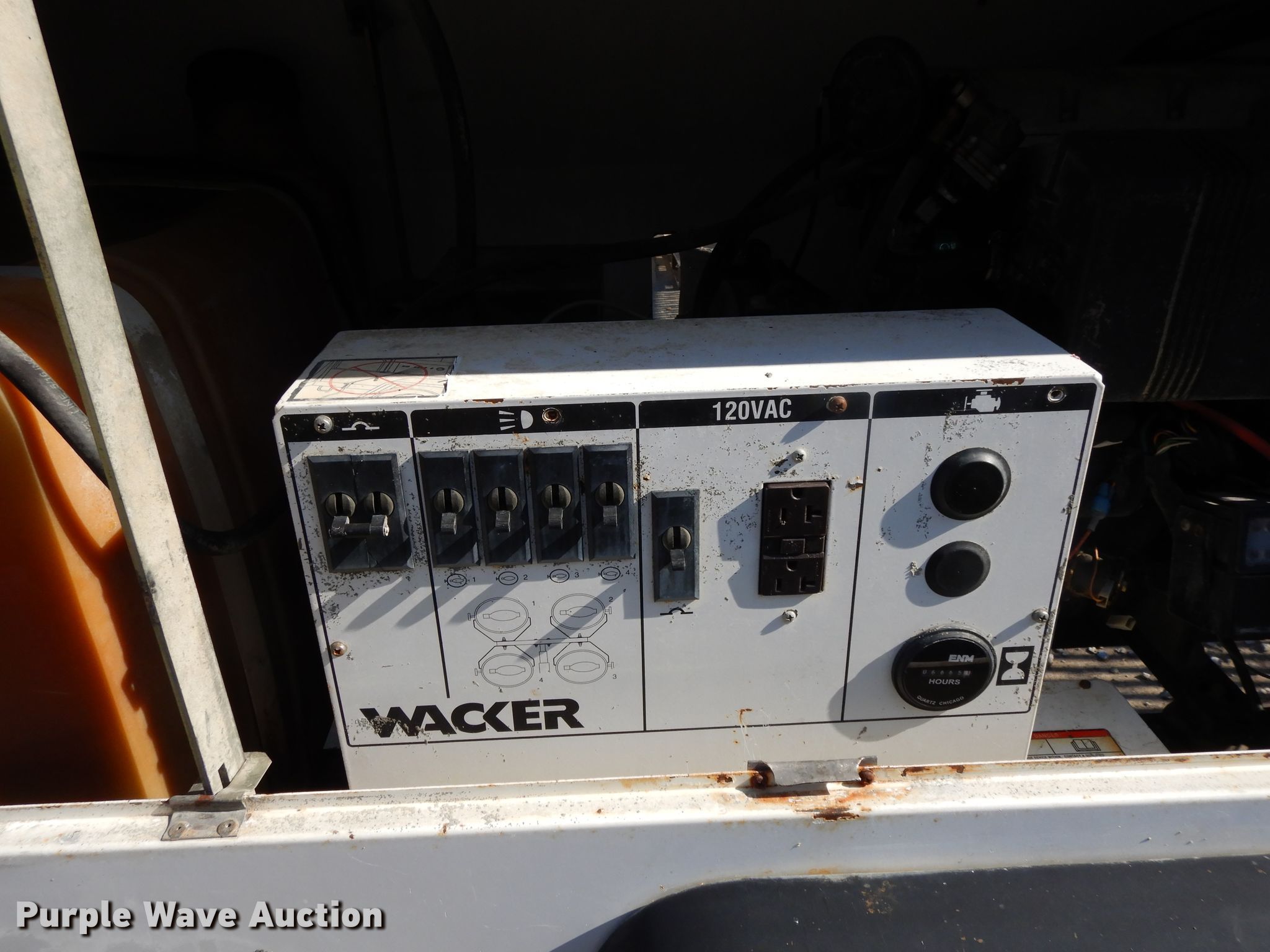 Wacker LTC4 light plant in Saint Joseph, MO | Item DF5257 sold | Purple ...