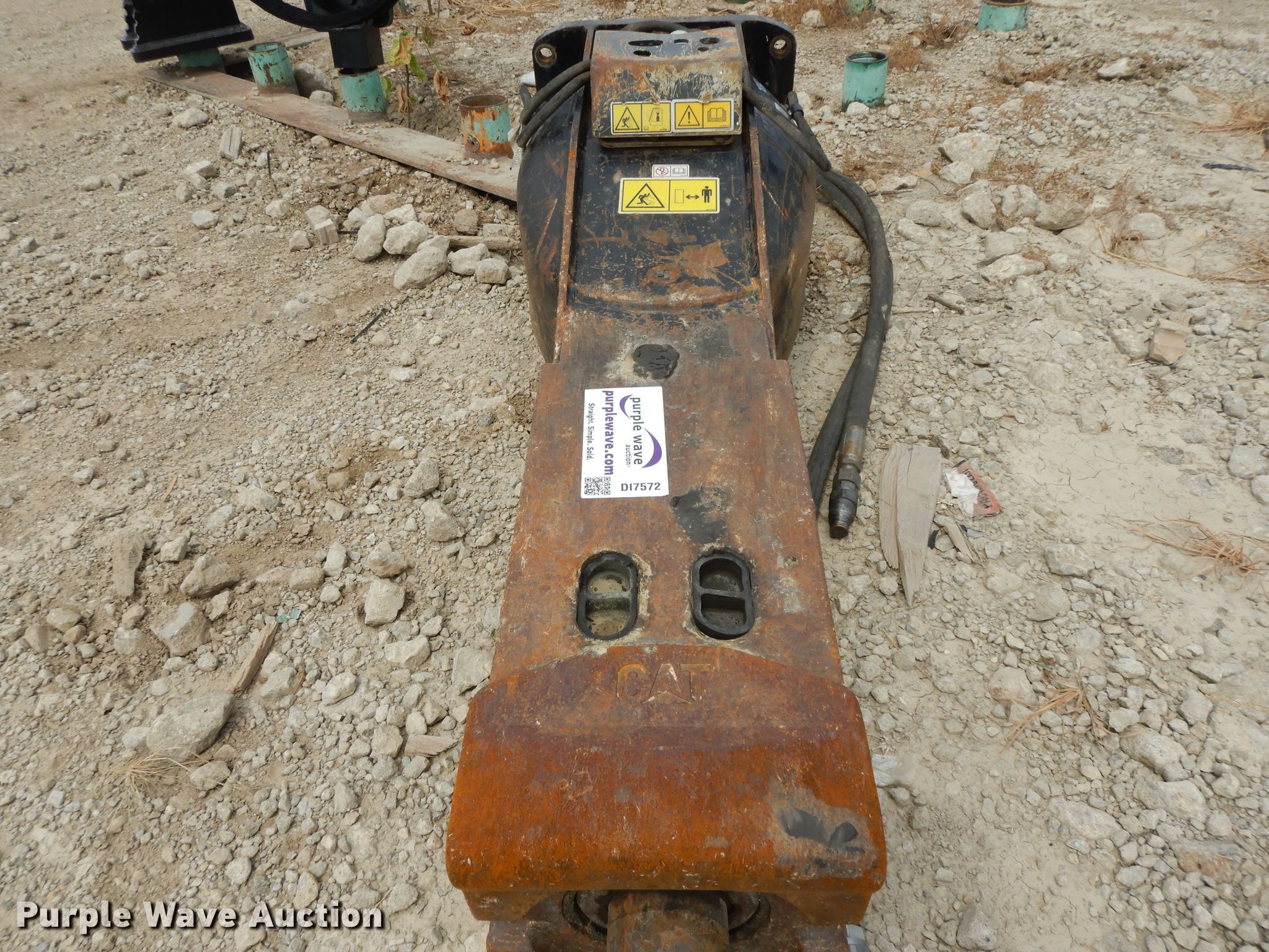 Caterpillar H115E hammer in Topeka, KS | Item DI7572 sold | Purple Wave