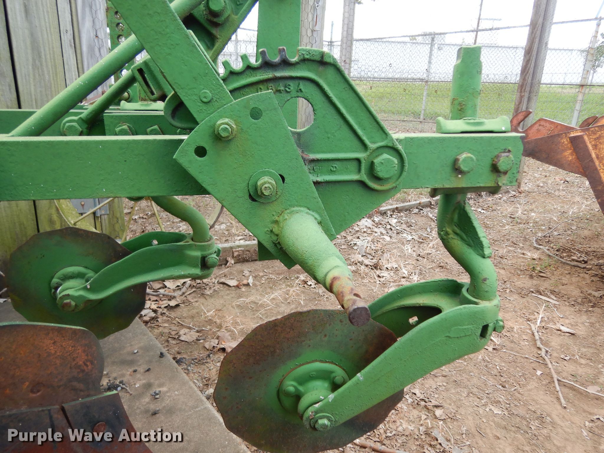 John Deere two bottom plow in Longview, TX | Item DG6912 sold | Purple Wave
