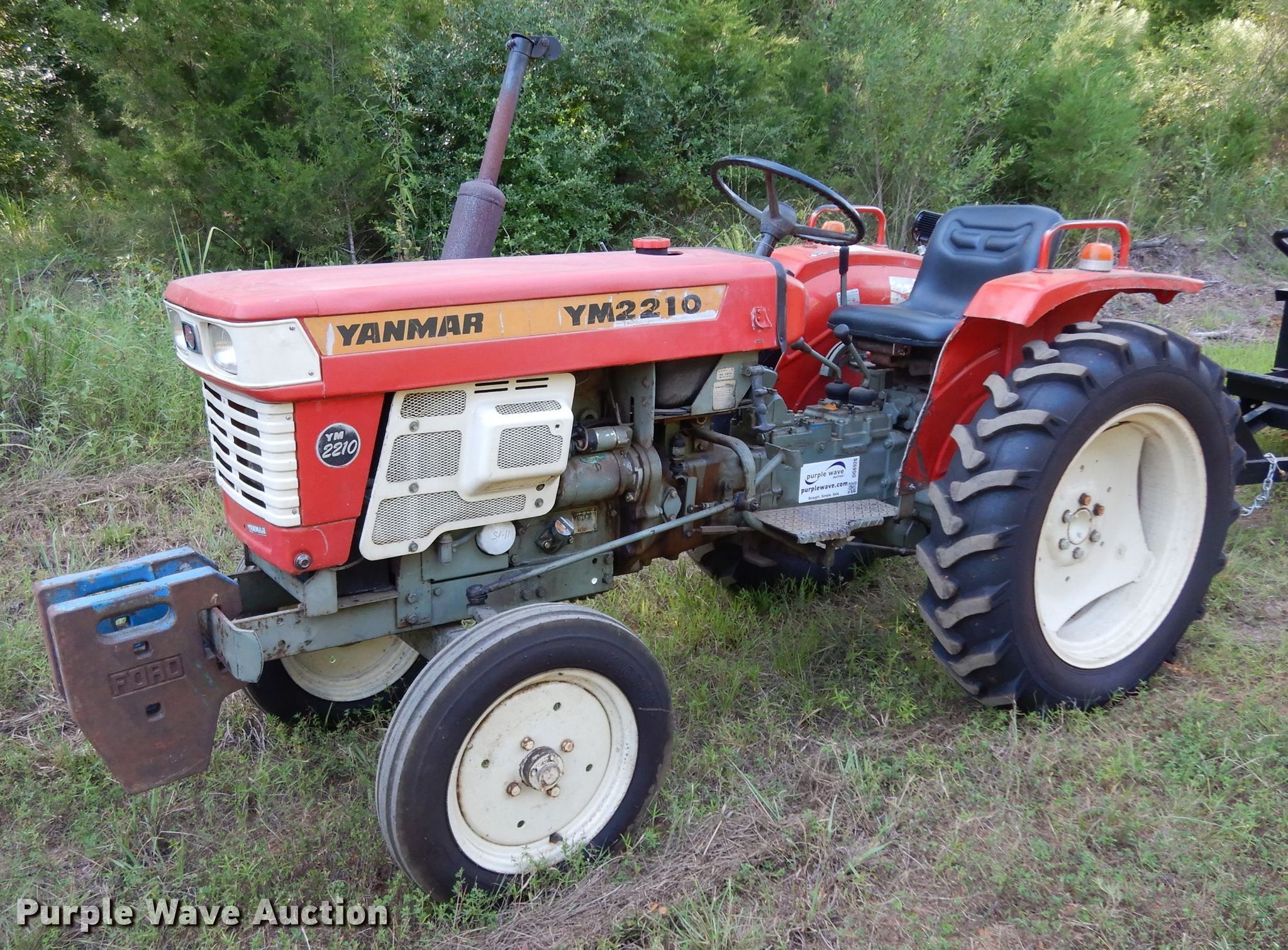 Yanmar YM2210 tractor in Jefferson, TX | Item DG6920 sold | Purple Wave