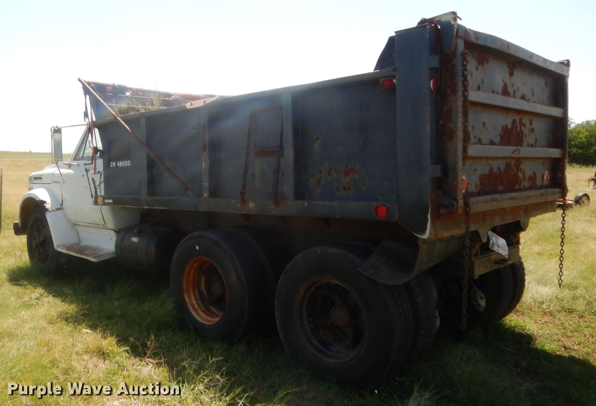 1970 Chevrolet C60 dump truck in Geary, OK | Item HB9393 sold | Purple Wave
