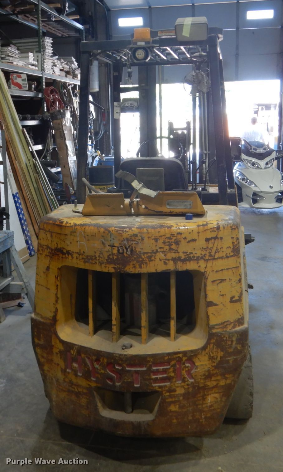 Hyster S80XL forklift in Duncombe, IA | Item FT9186 sold | Purple Wave