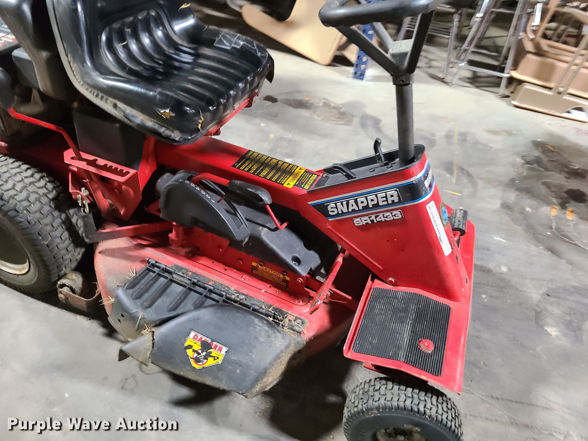 (2) Snapper SR1433 lawn mowers in Raytown, MO | Item GY9489 sold ...
