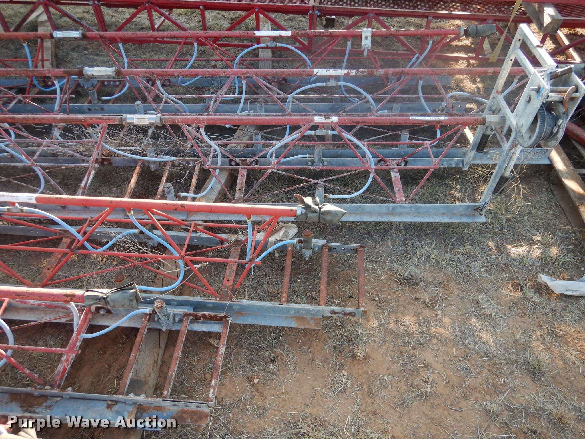 Allen Razorback bridge deck finisher in Wolfforth, TX | Item HO9034 ...