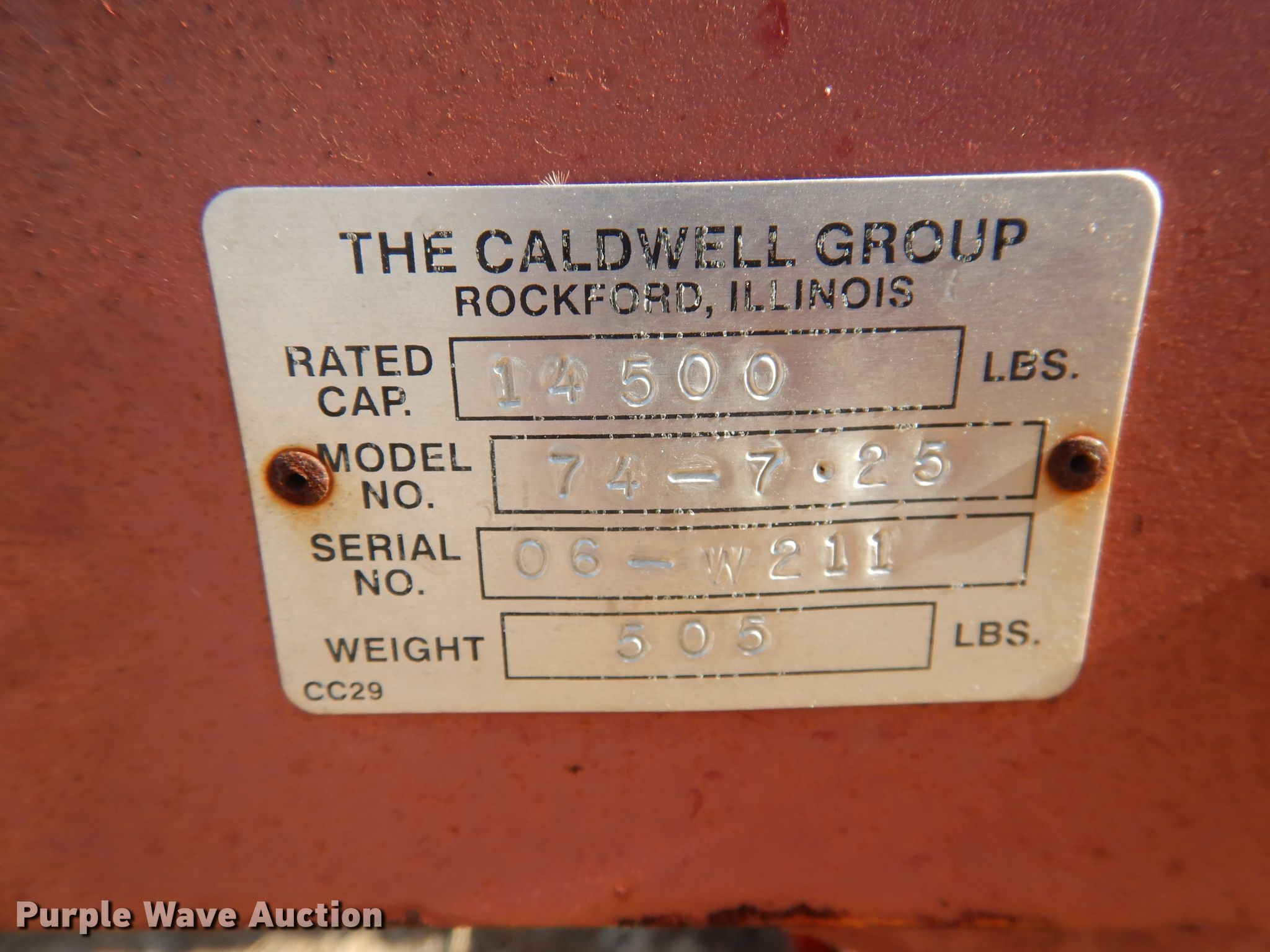 Caldwell 74-725 lifting clamp in Wolfforth, TX | Item HO9053 sold ...