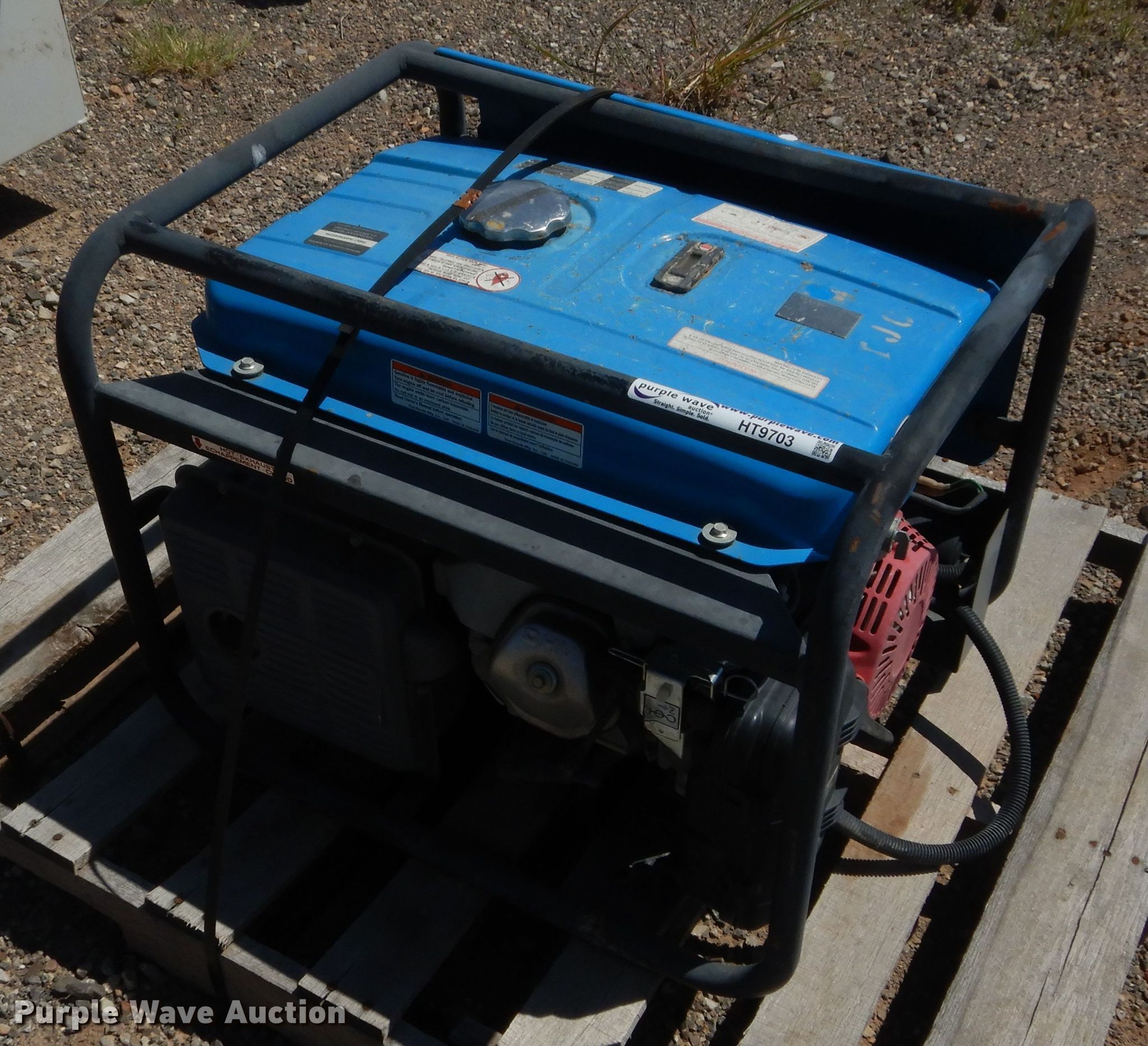 Tsurumi TPG4-6000HD generator in Edmond, OK | Item HT9703 sold | Purple Wave