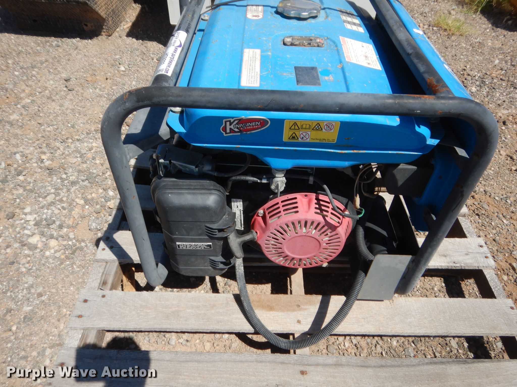 Tsurumi TPG4-6000HD generator in Edmond, OK | Item HT9703 sold | Purple Wave