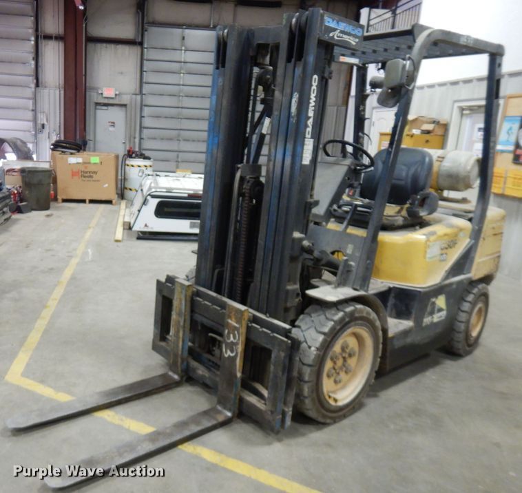 Daewoo G30P forklift in Carl Junction, MO | Item FN9383 sold | Purple Wave