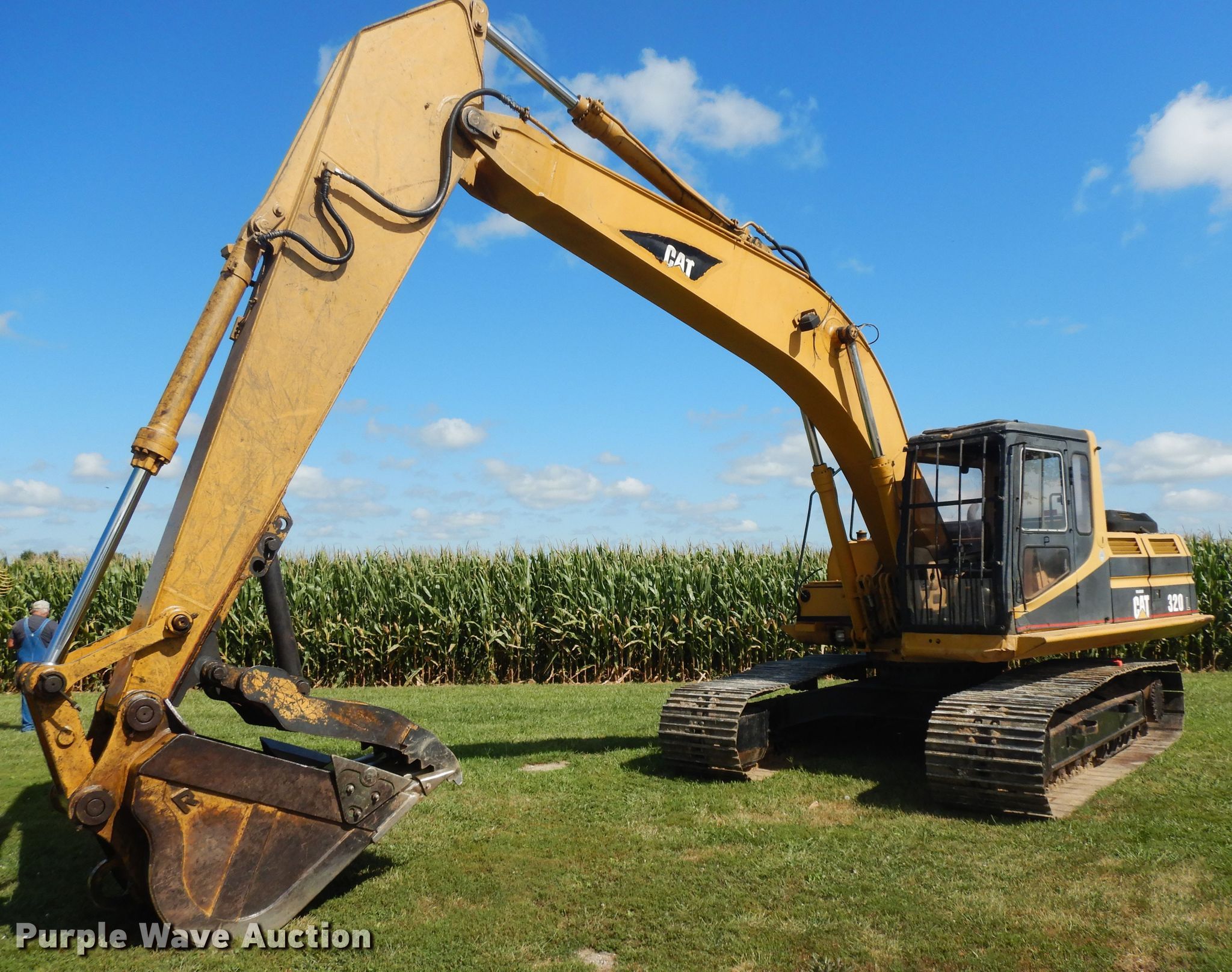 1996 Caterpillar 320L excavator in Winchester, IL | Item FP9764 for ...