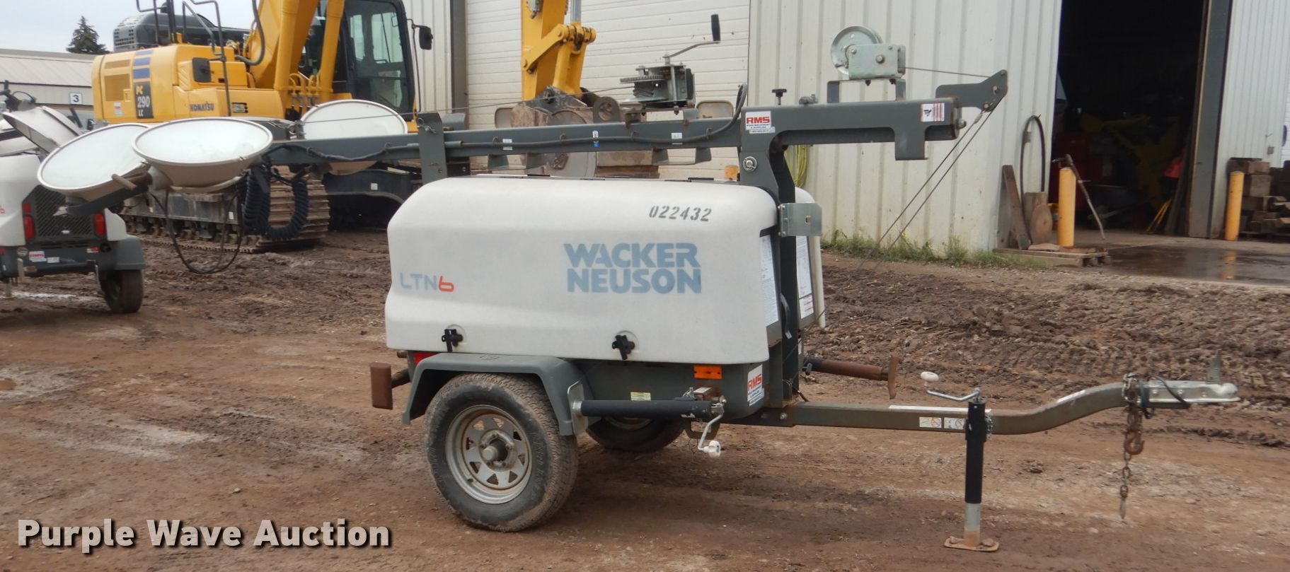 2012 Wacker Neuson LTN6 light plant in Duluth, MN | Item FT9246 sold ...