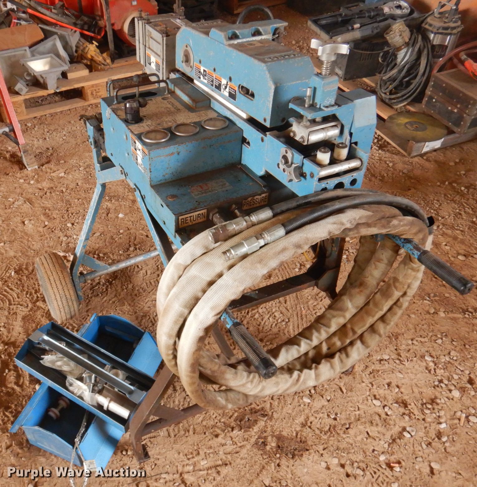 Condux fiber blower in Nixa, MO | Item HA9521 sold | Purple Wave