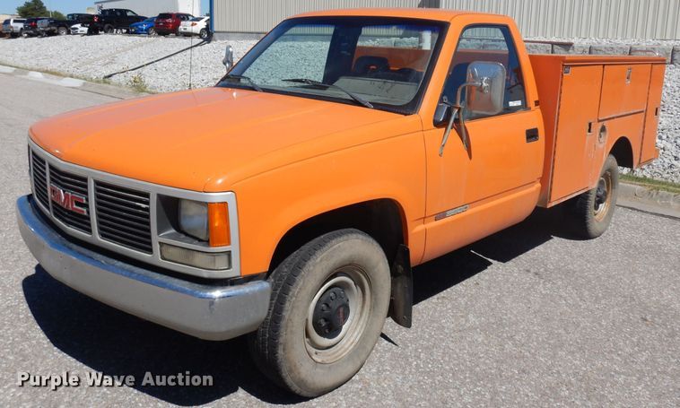1992 GMC Sierra 3500 utility bed pickup truck in Lincoln, NE | Item ...