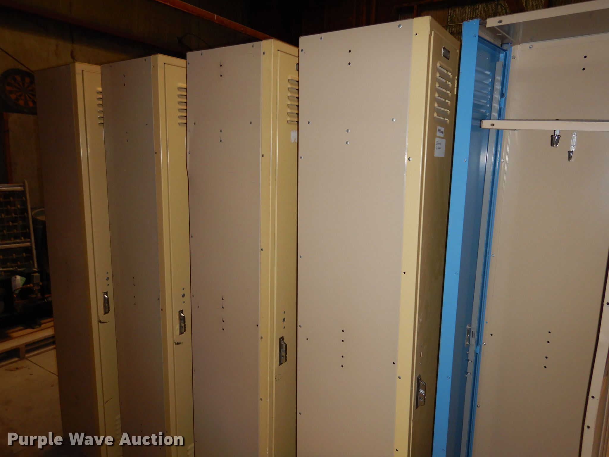 (34) individual wall lockers in Manhattan, KS | Item HD9366 sold ...