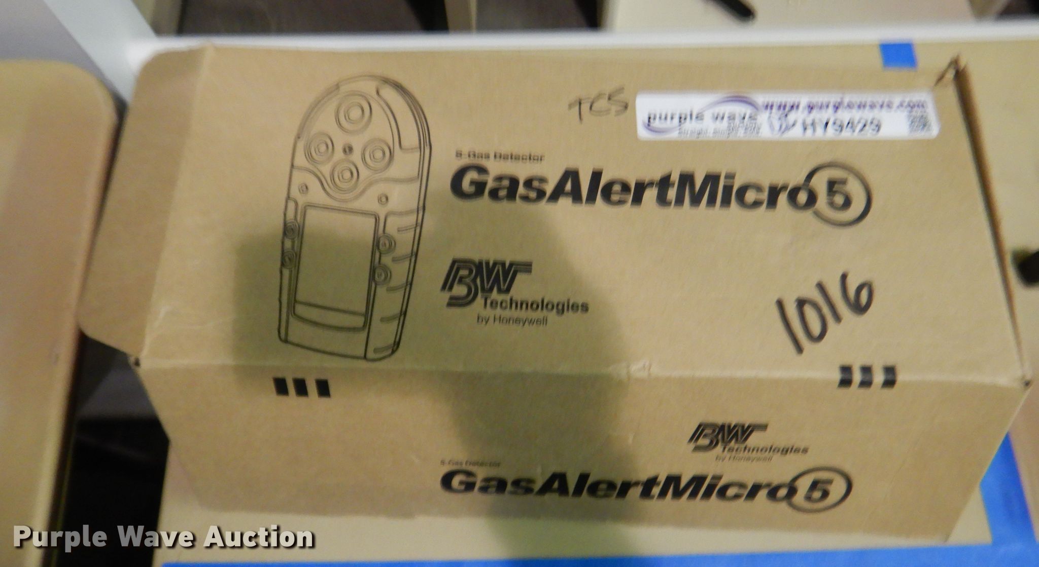 Gas Alert Micro 5 gas detector in Tulsa, OK | Item HY9429 sold | Purple ...