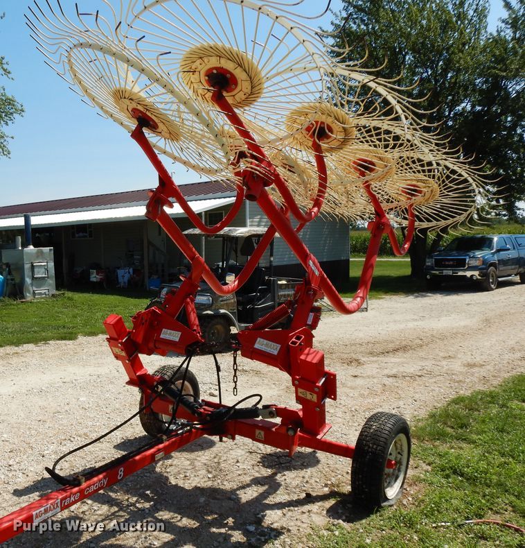 Rake Caddy 8 hay rake in Winchester, IL | Item GR9969 sold | Purple Wave
