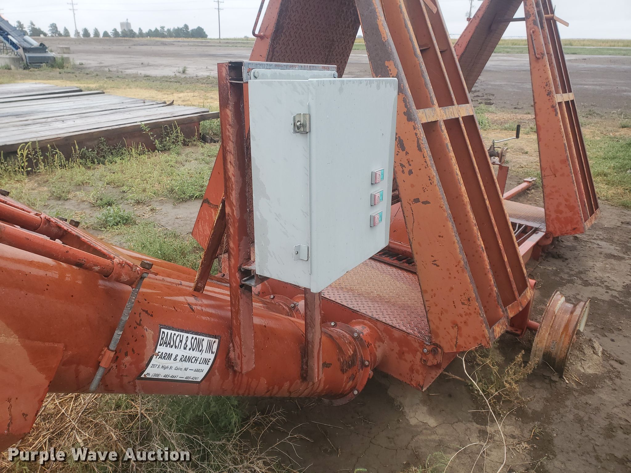 Baasch & Sons drive over pit auger in Gem, KS | Item DF5715 sold ...