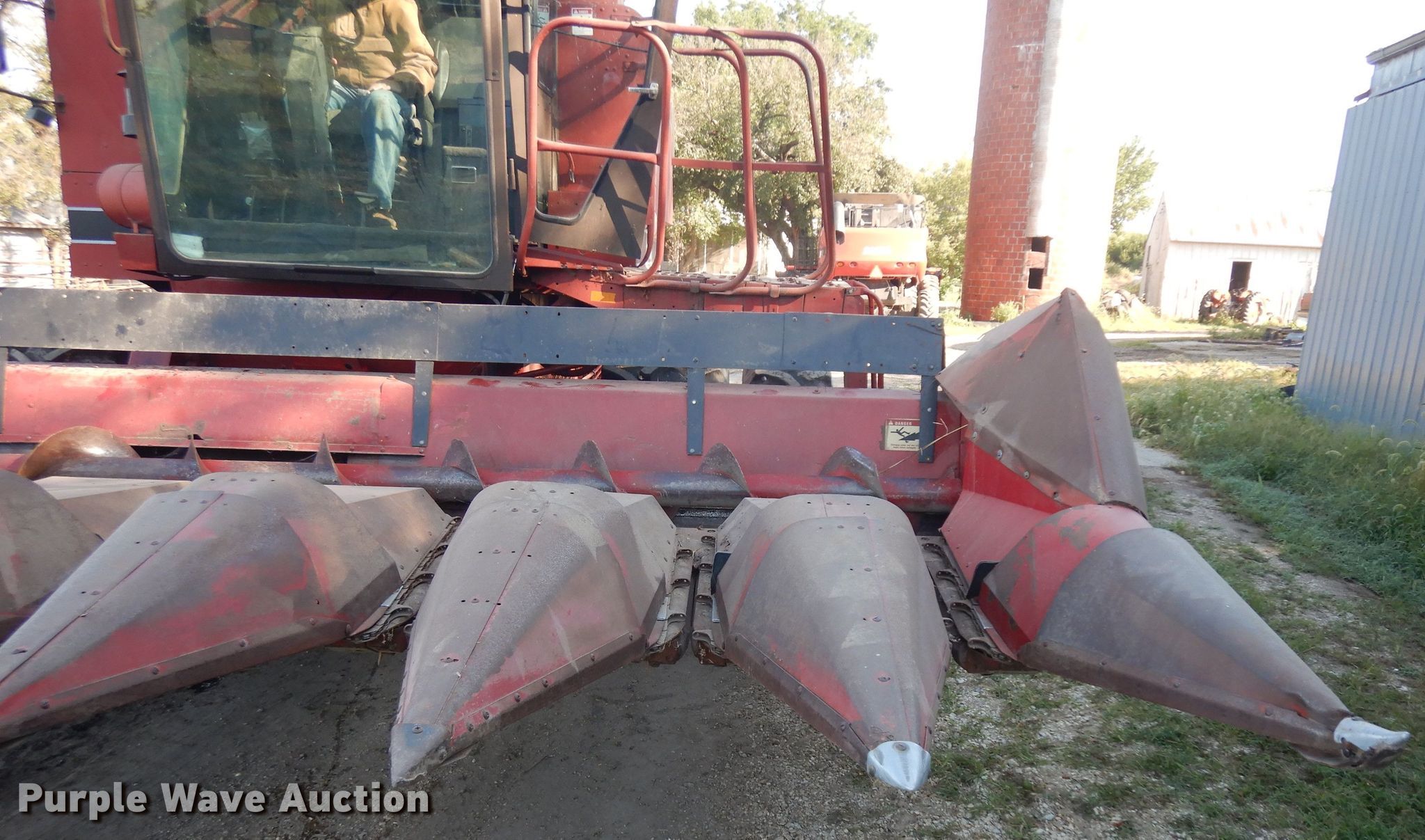 Case corn head in Paxico, KS | Item HV9774 sold | Purple Wave