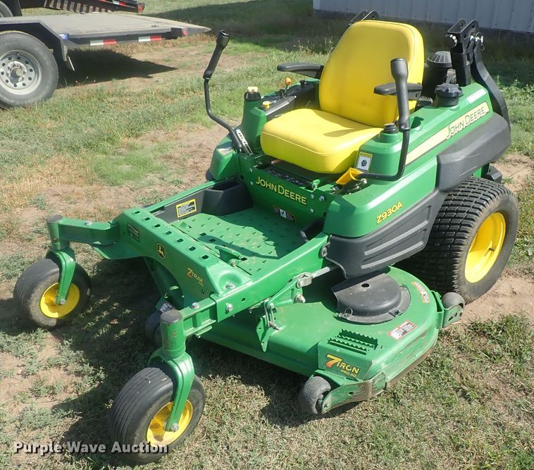 John Deere Z930A ZTR lawn mower in Hutchinson, KS | Item GL9345 sold ...