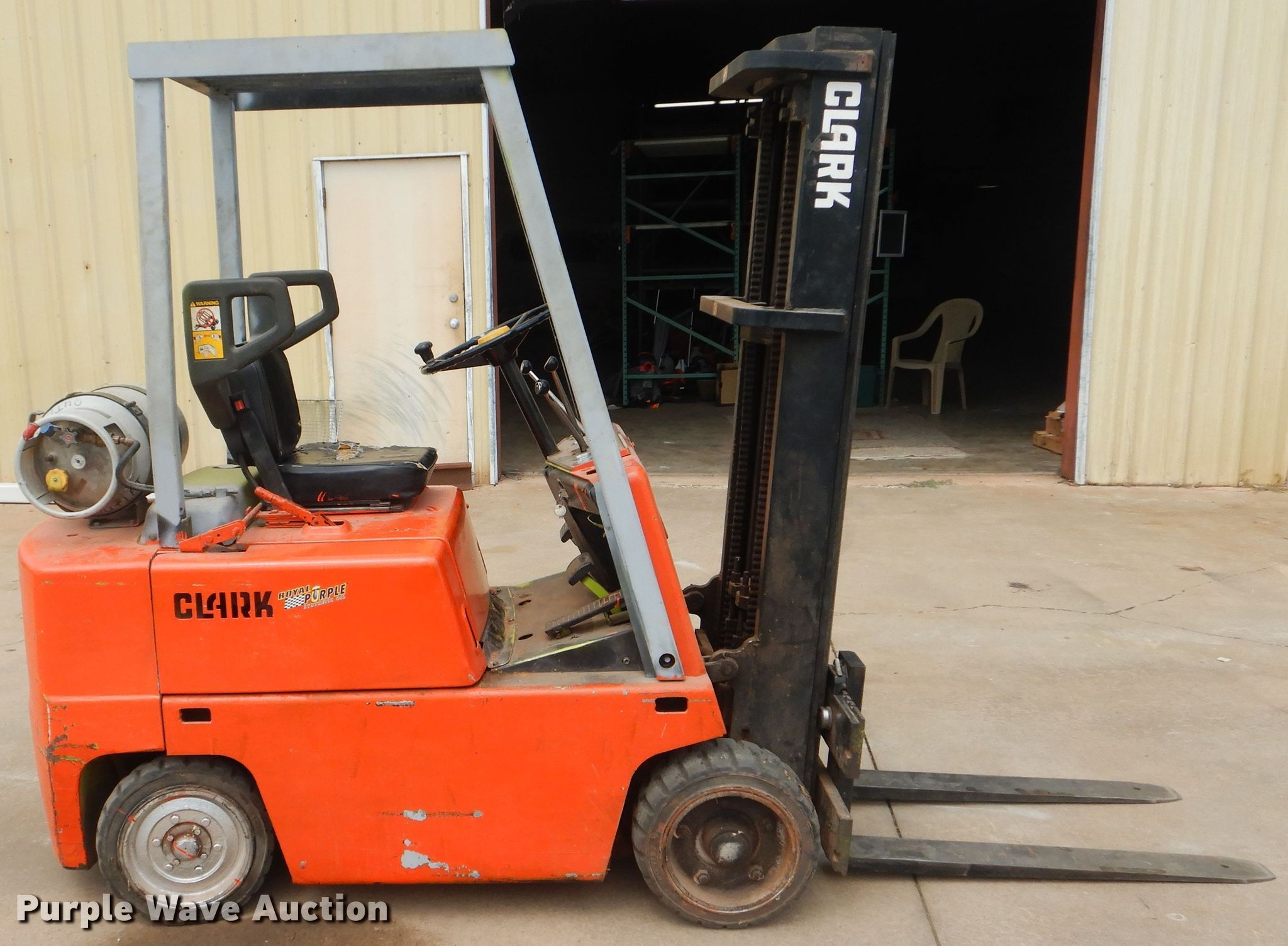 Clarklift C500-45 forklift in Stillwater, OK | Item HY9493 sold ...