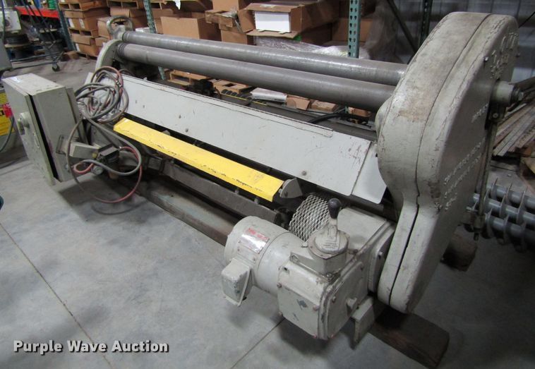 Lown B slip roll forming machine in Dubuque, IA | Item GQ9145 sold ...