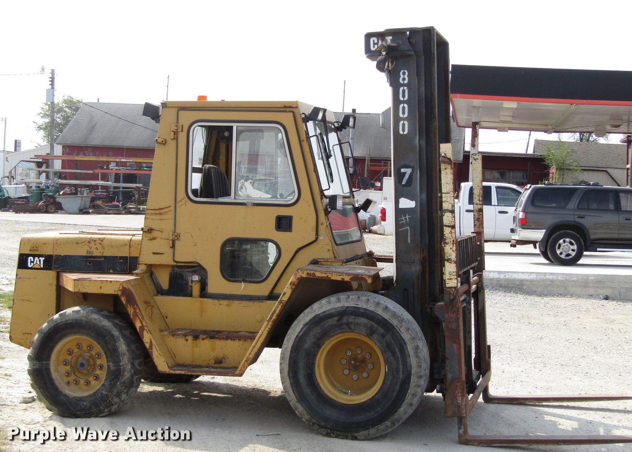 Caterpillar R80 forklift in Mount Pleasant, IA | Item GQ9161 sold ...