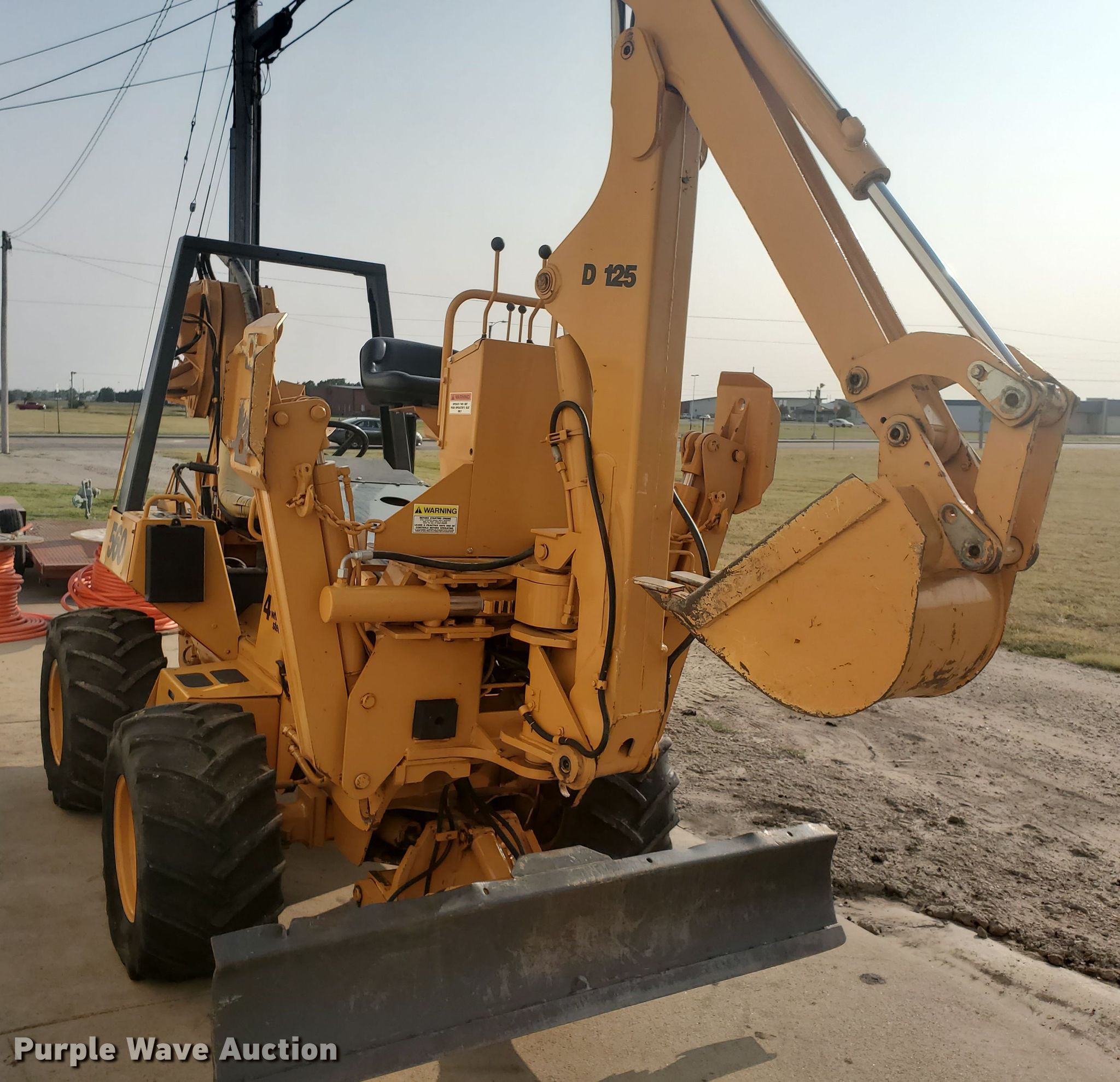 2005 Case 560 vibratory cable plow in Hays, KS | Item HO9511 sold ...