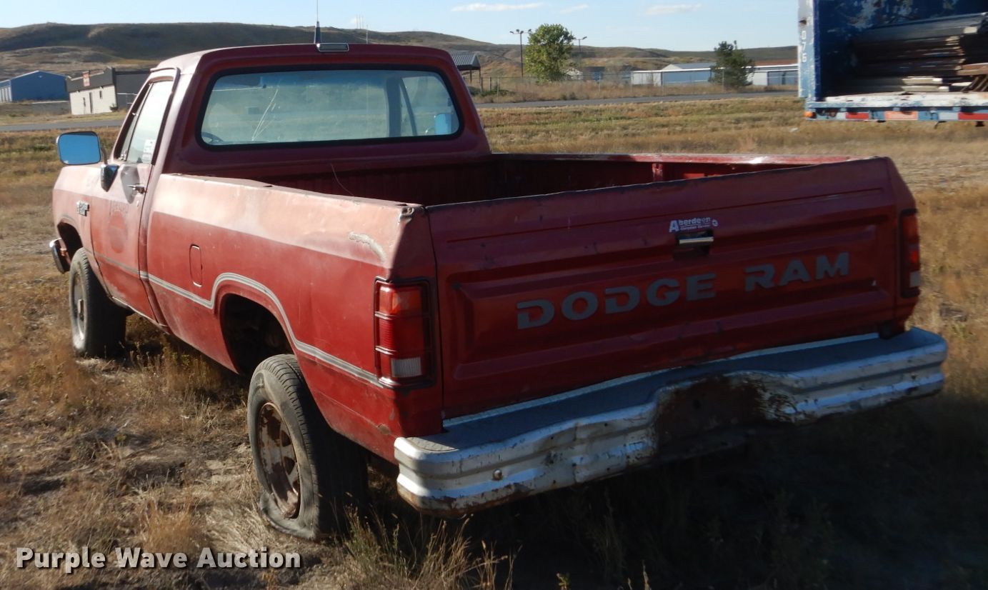 1990 Dodge Ram 150 pickup truck in Ft. Pierre, SD | Item DC8915 sold ...
