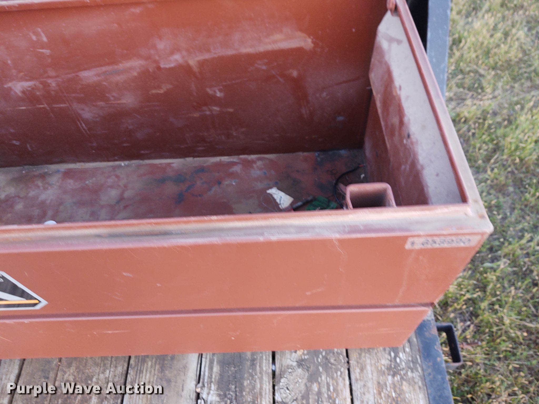 Jobox 658990 toolbox in Douglass, KS | Item DF9909 sold | Purple Wave