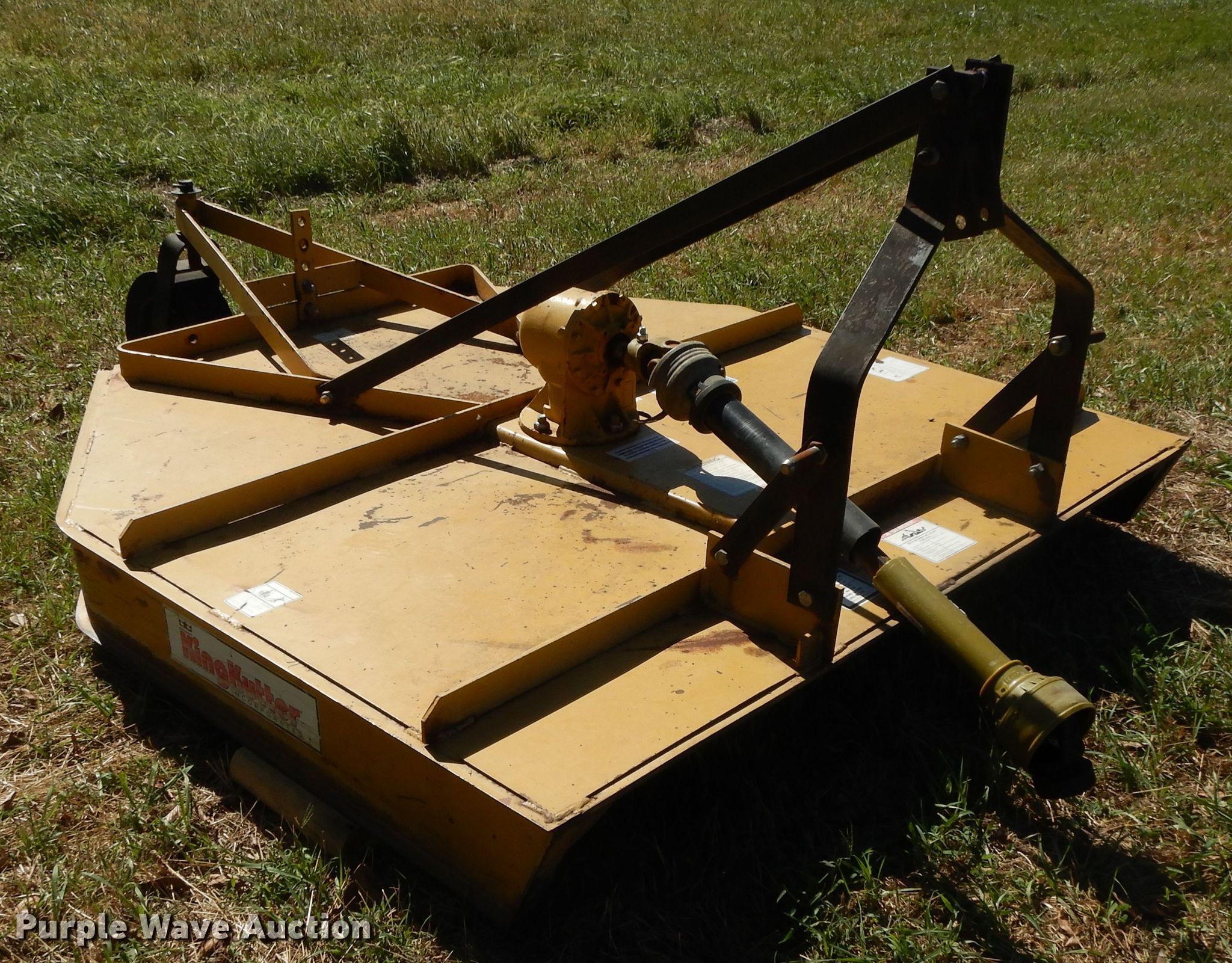 King Kutter rotary mower in Lawrence, KS | Item DH0123 sold | Purple Wave