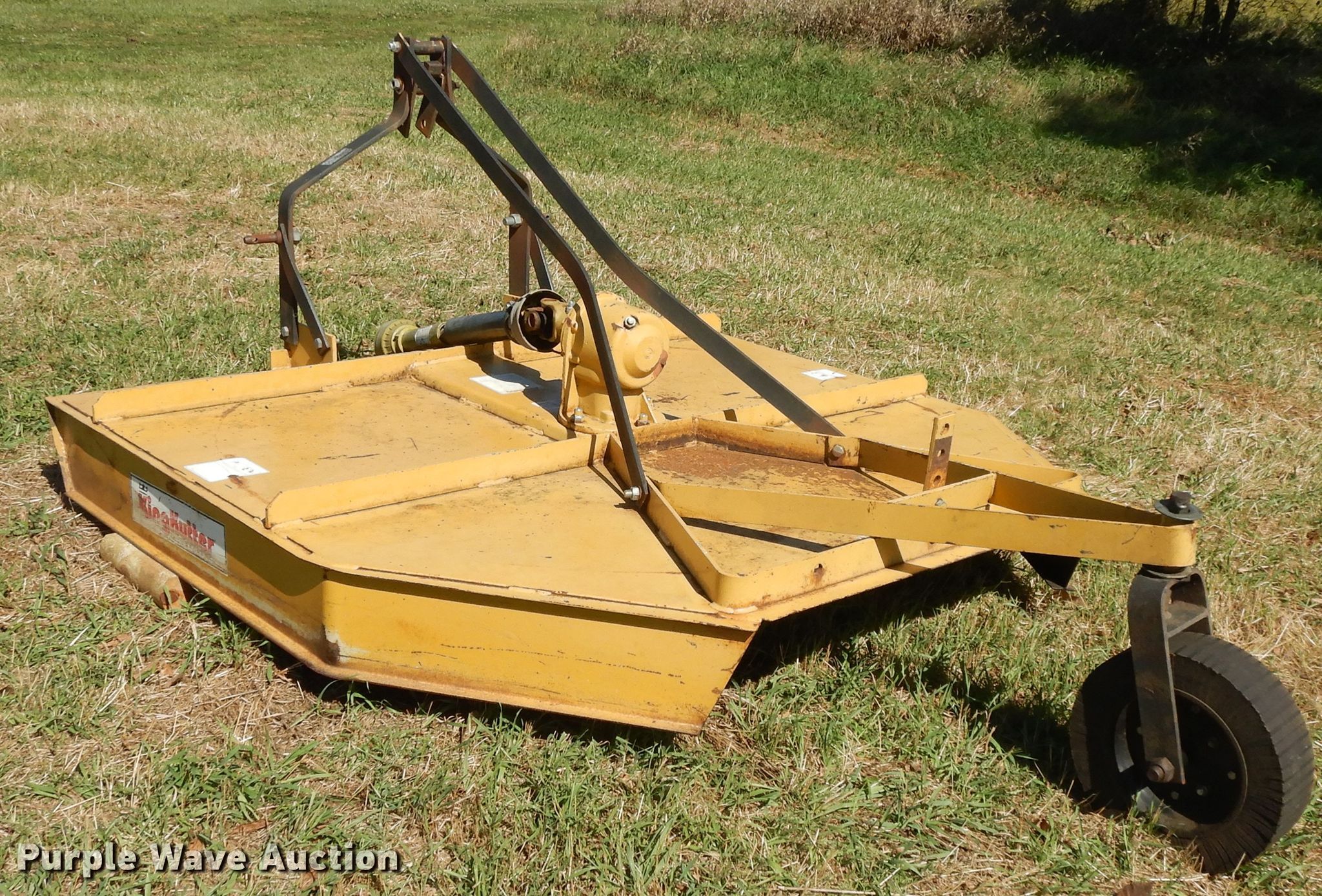 King Kutter rotary mower in Lawrence, KS | Item DH0123 sold | Purple Wave