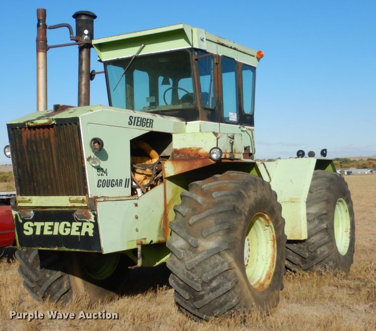 Steiger ST300 4WD tractor in Ft. Pierre, SD | Item DC8916 sold | Purple ...